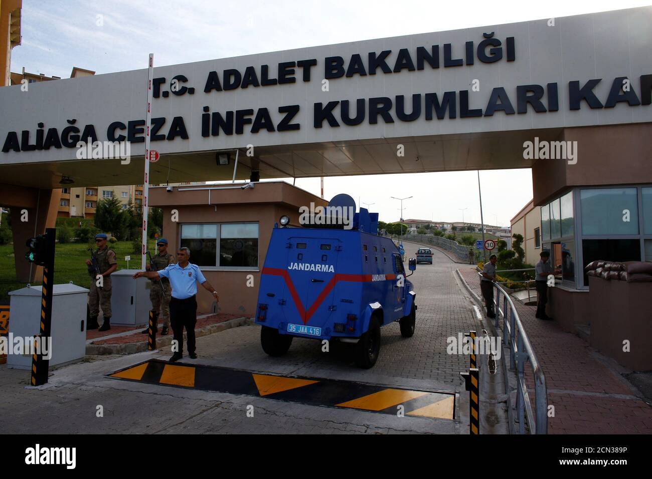 Turkish prison entrance hi-res stock photography and images - Alamy