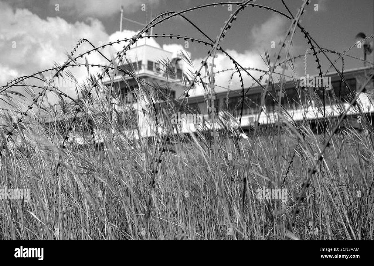 JTF-GTMO headquarters November 2002 -b Stock Photo - Alamy