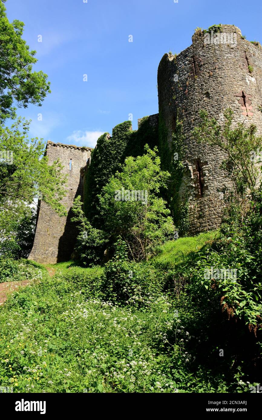 A Medieval castle circa 1067-1300 still partially intact after ...