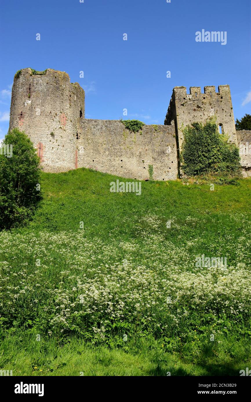 A Medieval castle circa 1067-1300 still partially intact after ...
