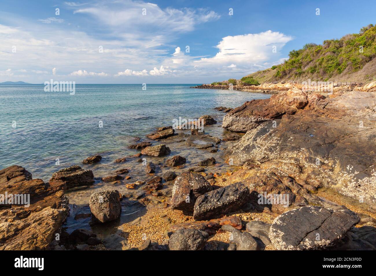 Rayong Thailand, sea rock landscape Stock Photo - Alamy