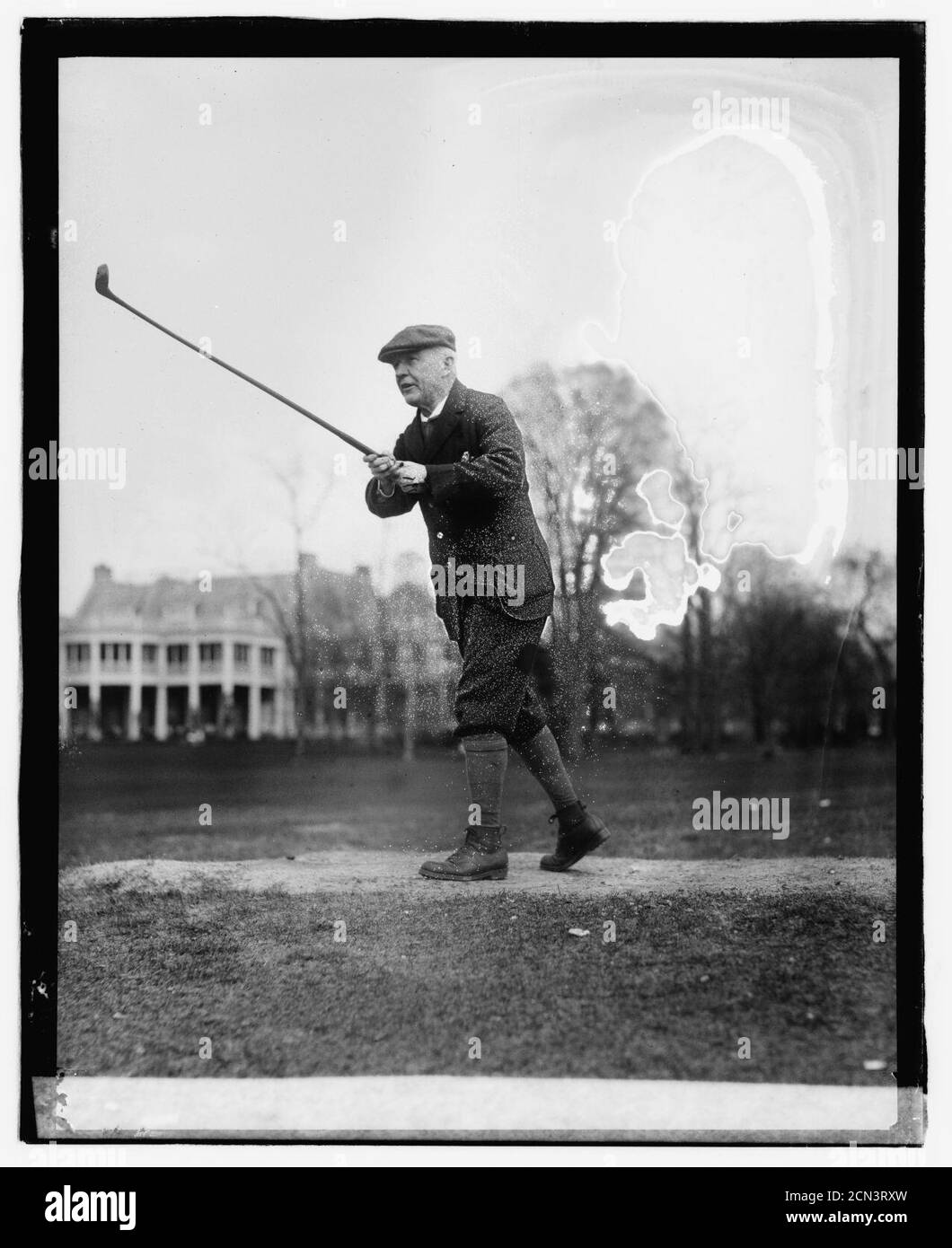 Classic golf architecture Black and White Stock Photos & Images - Alamy