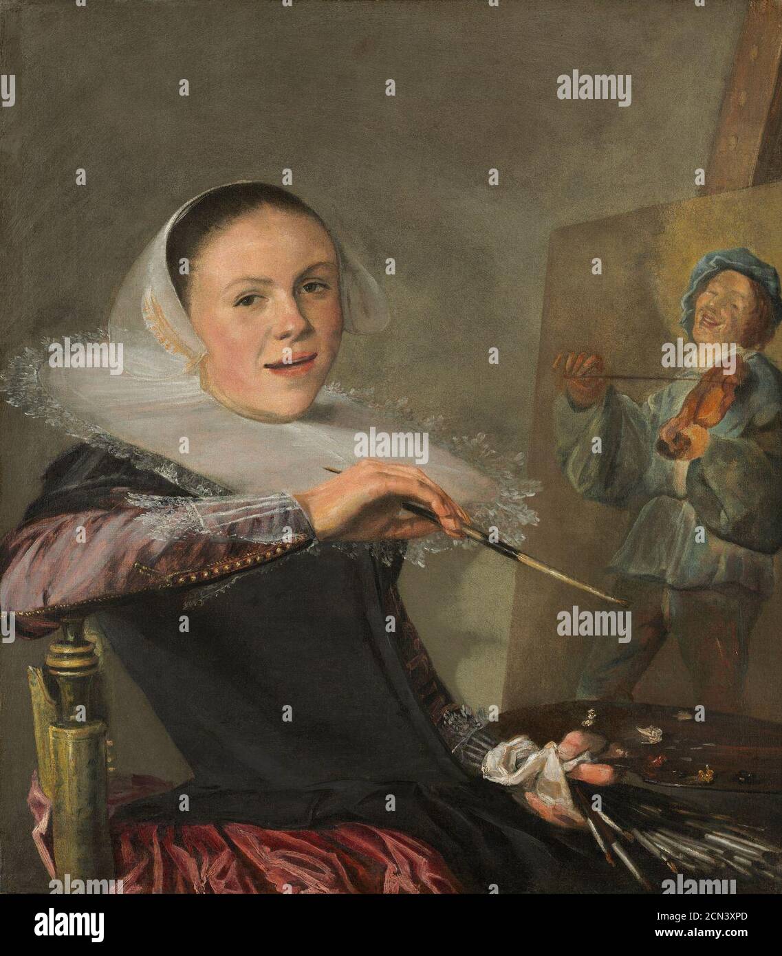 Judith Leyster - Self-Portrait Stock Photo - Alamy