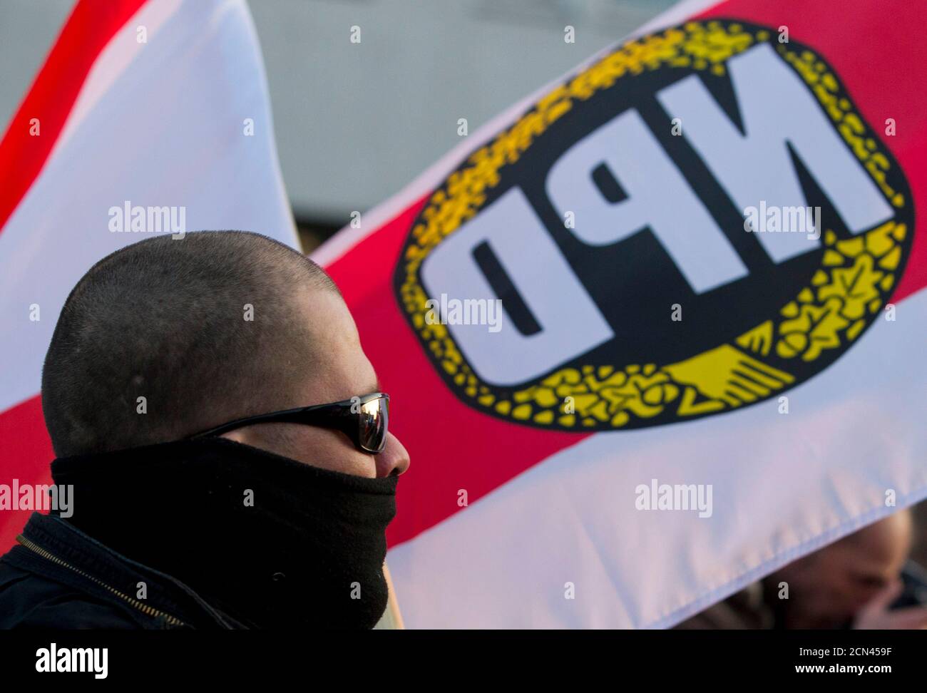 Npd rally in berlin hi-res stock photography and images - Alamy