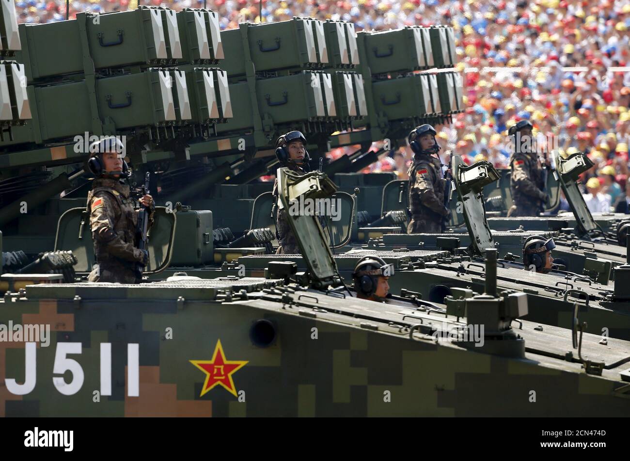 Chinese military tank parade hi-res stock photography and images - Alamy