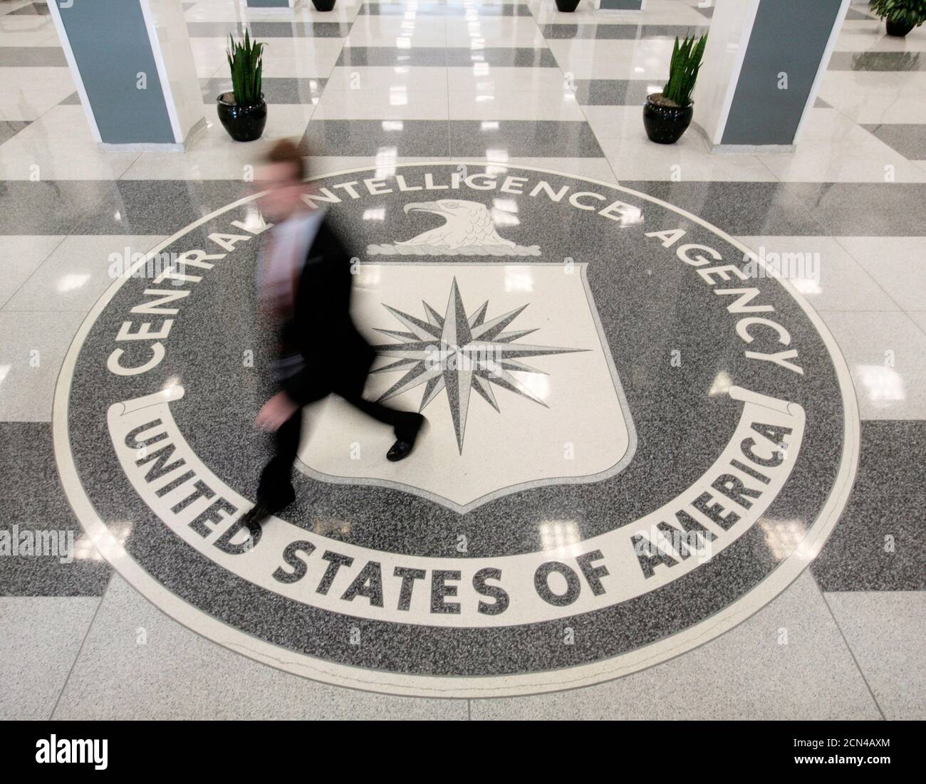 The lobby of the cia hi-res stock photography and images - Alamy