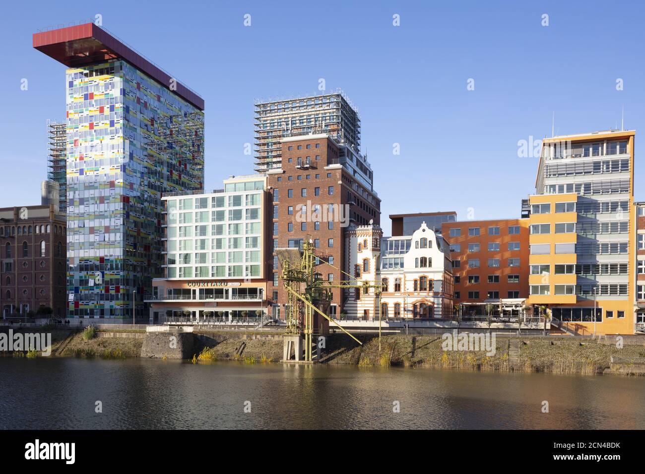 Office building at the Media harbor Duesseldorf Stock Photo - Alamy