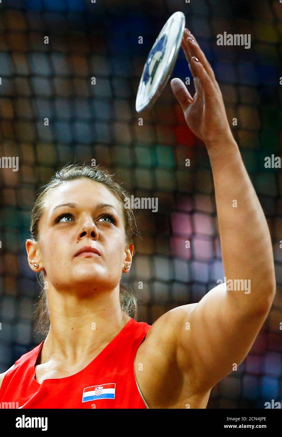 Sandra Perkovic Discus Throw High Resolution Stock Photography and ...