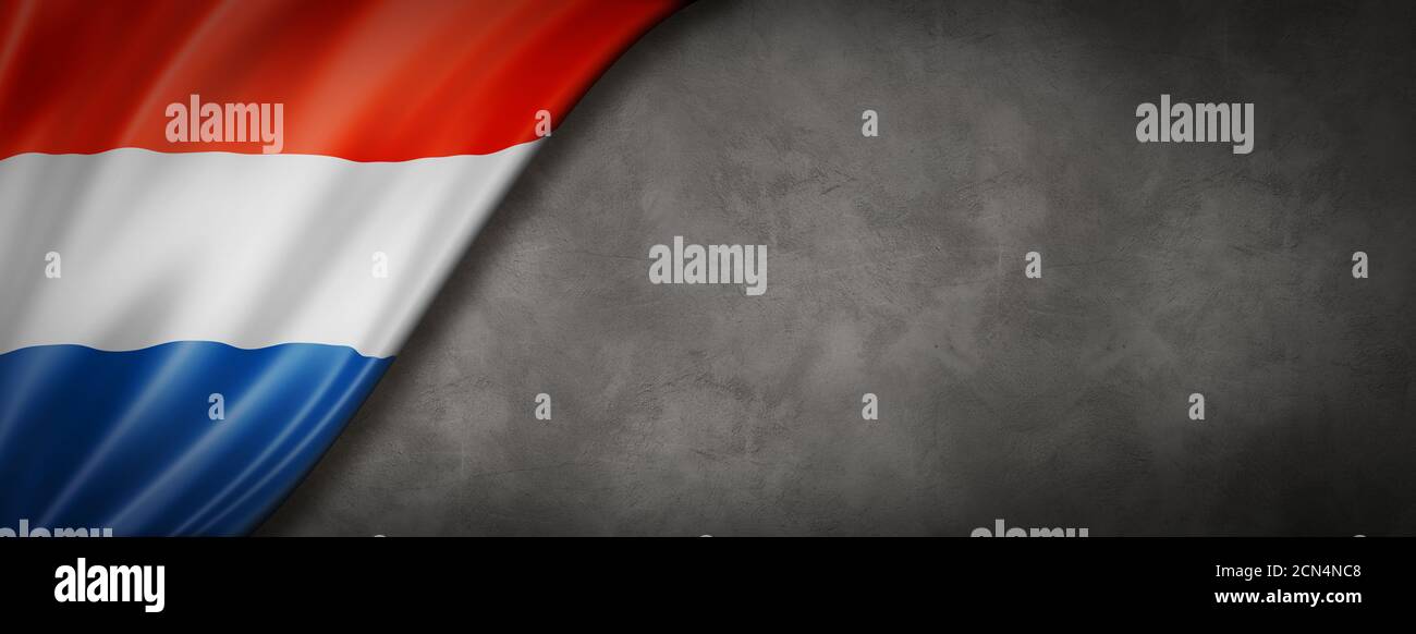 Netherlands flag on concrete hi-res stock photography and images - Alamy
