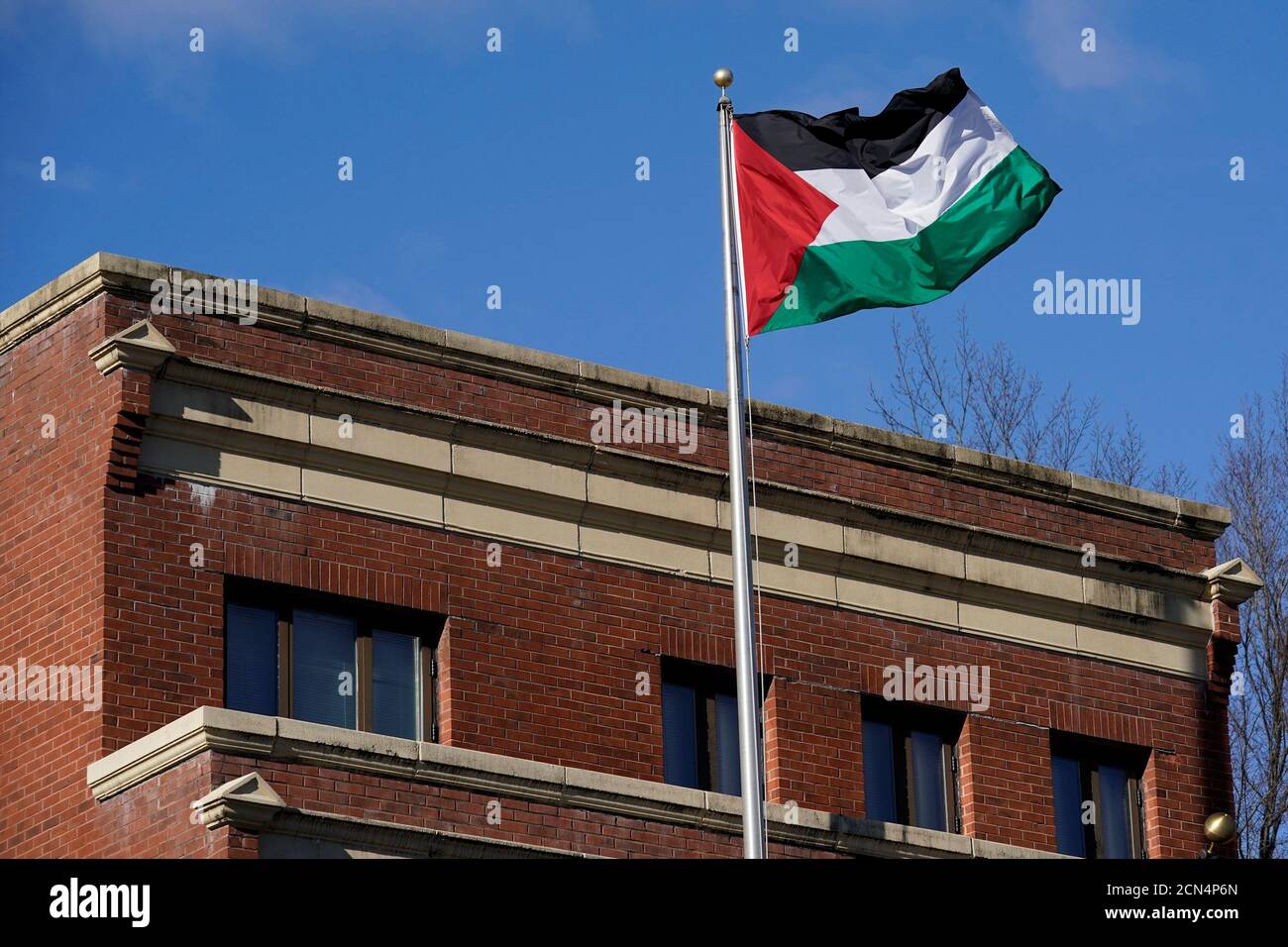 Palestine liberation organization flag hi-res stock photography and ...