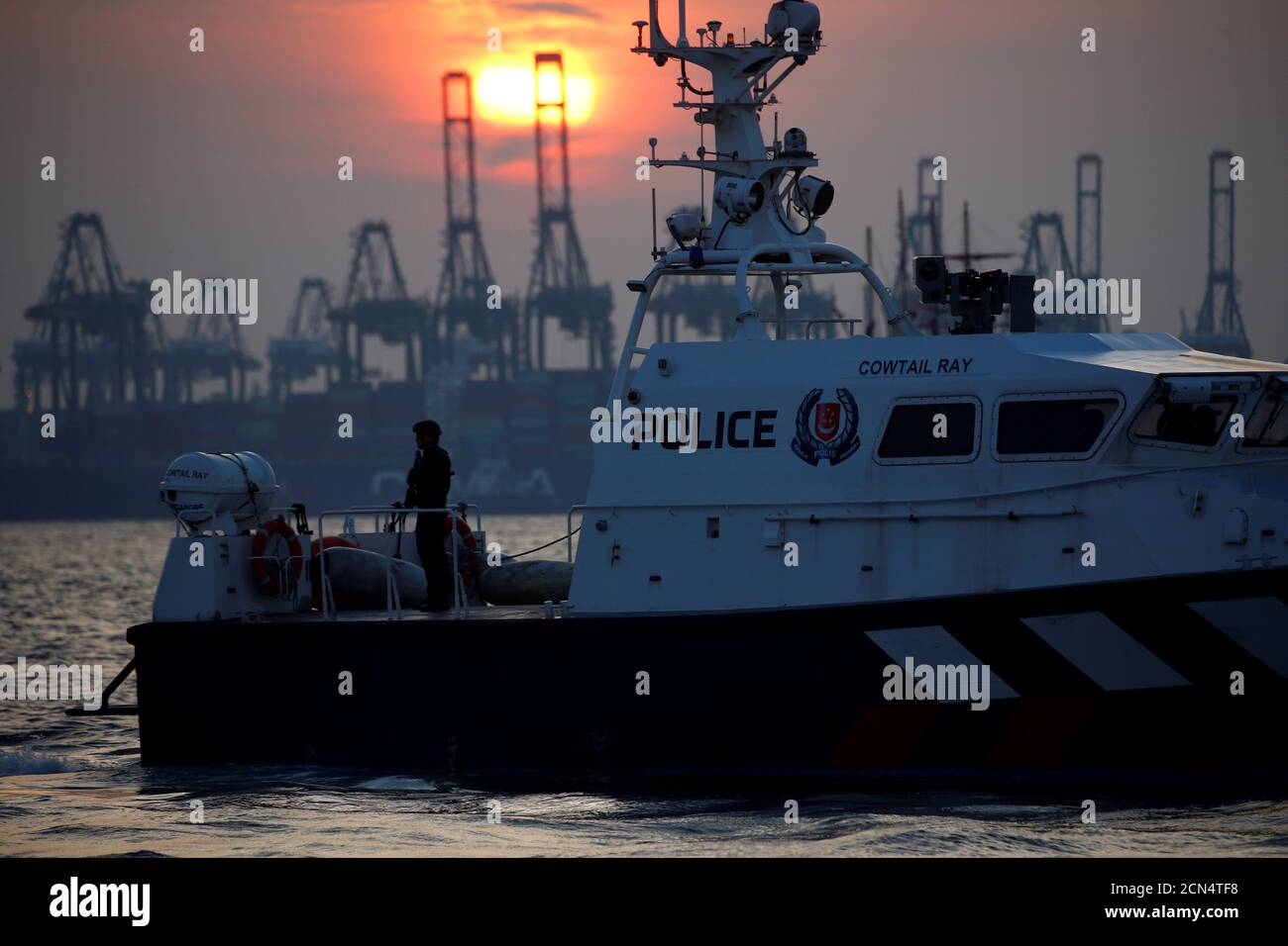 Singapore police coast guard hi-res stock photography and images - Alamy