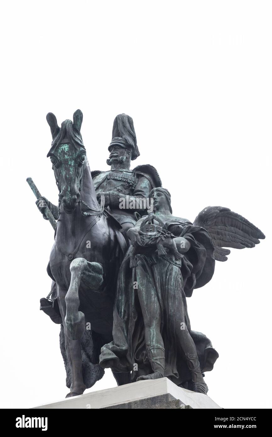 Statue of emperor william i hi-res stock photography and images - Alamy