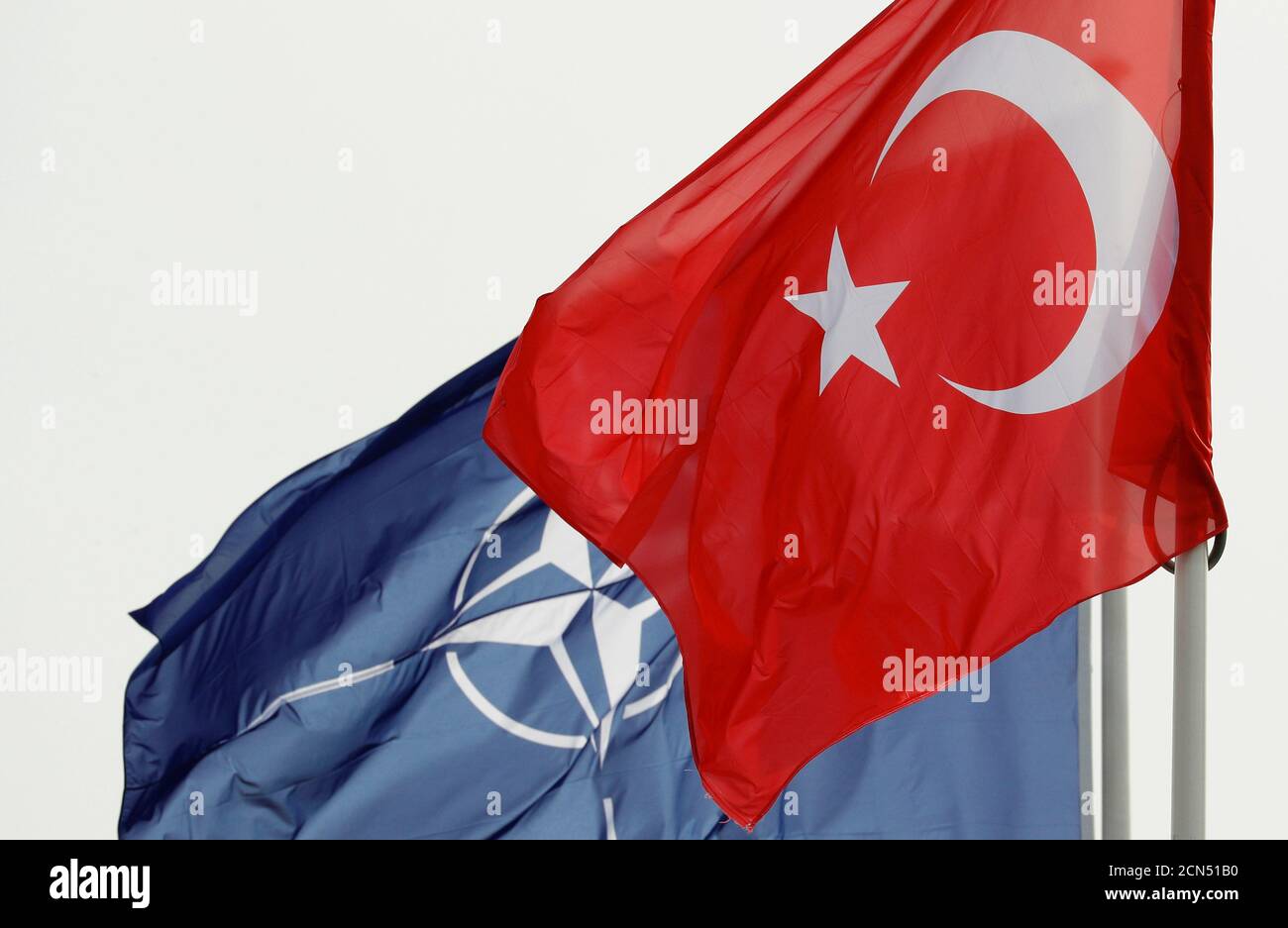 Alliance europe nato flags hi-res stock photography and images - Alamy