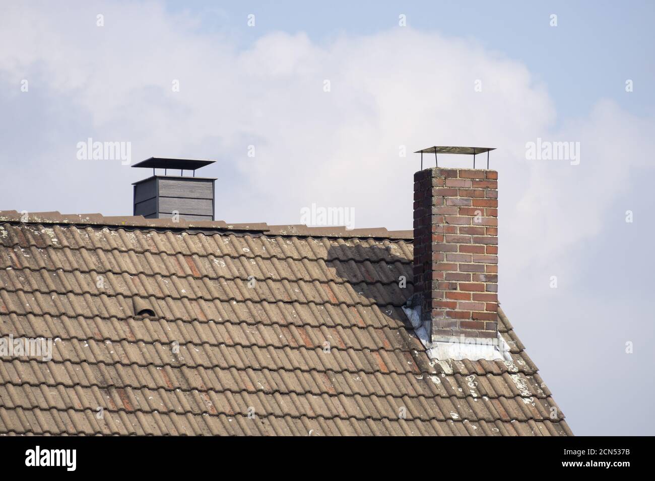 Roof chimneys hi-res stock photography and images - Alamy