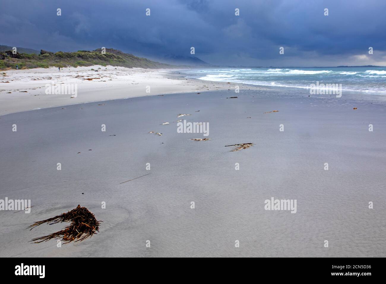 Denison Beach on Tasmania's east coast Stock Photo - Alamy
