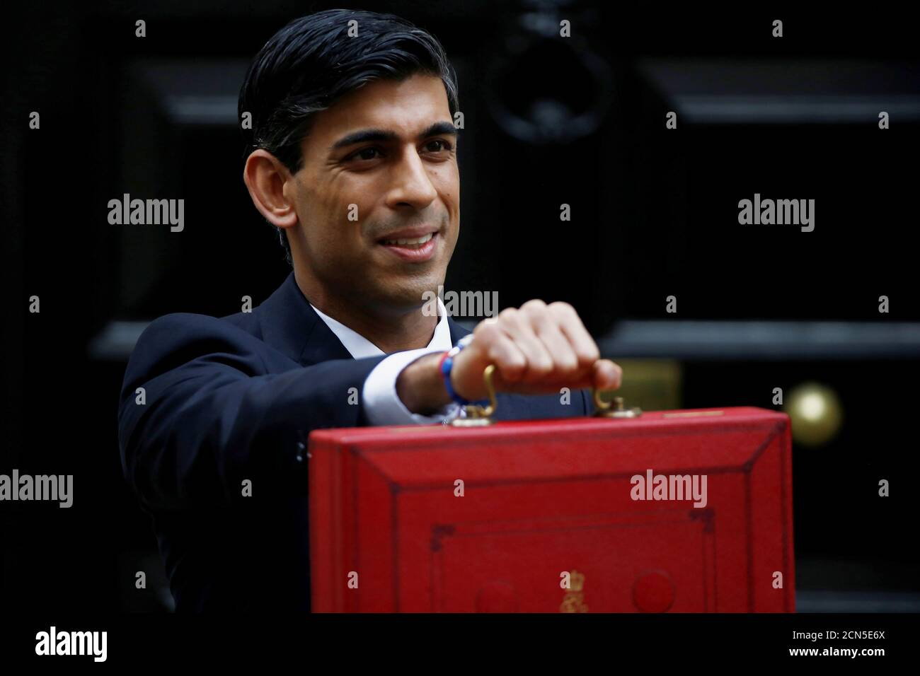 Red box chancellor hi-res stock photography and images - Alamy