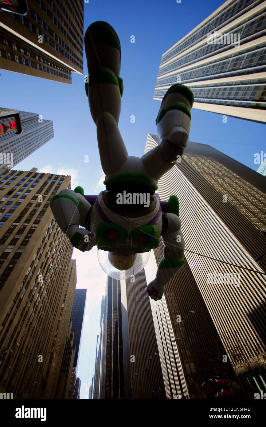 Macys day parade buzz lightyear hi-res stock photography and images - Alamy