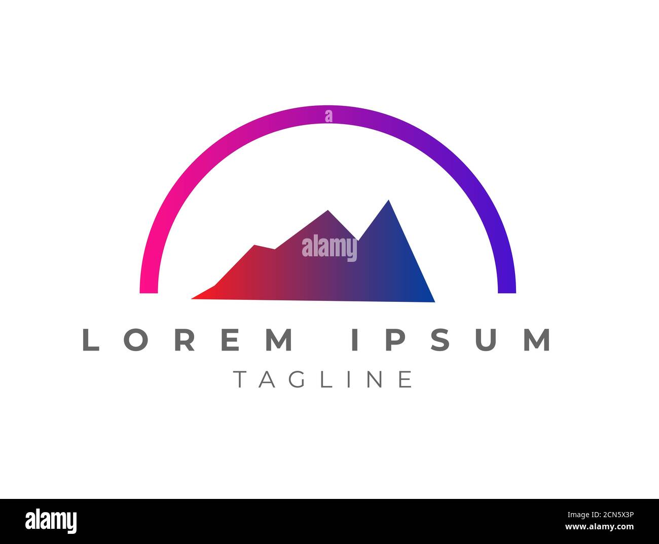 Mountain top trail Cut Out Stock Images & Pictures - Alamy