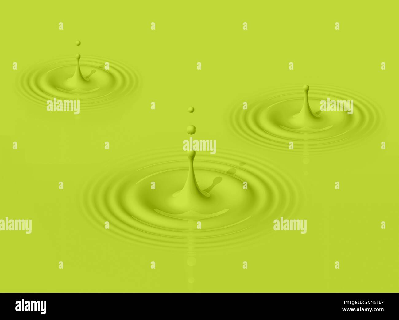Green fresh milk drops hi-res stock photography and images - Alamy