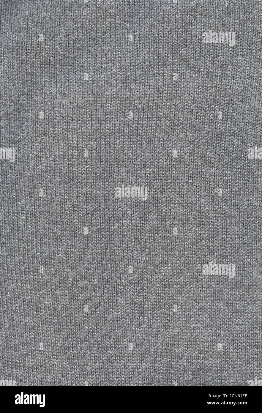 Grey knit wool texture background Stock Photo - Alamy