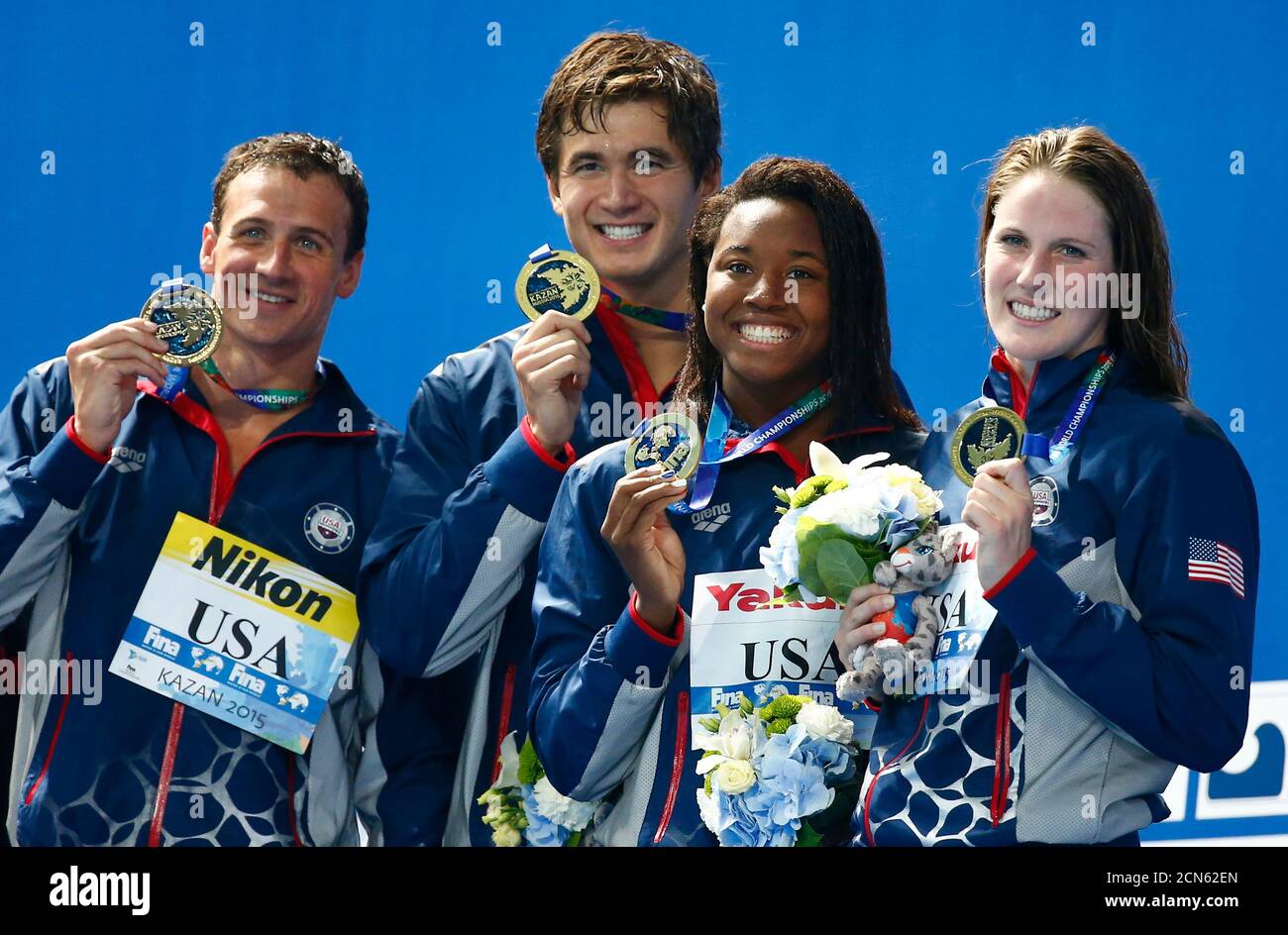 Missy franklin medals hi-res stock photography and images - Alamy