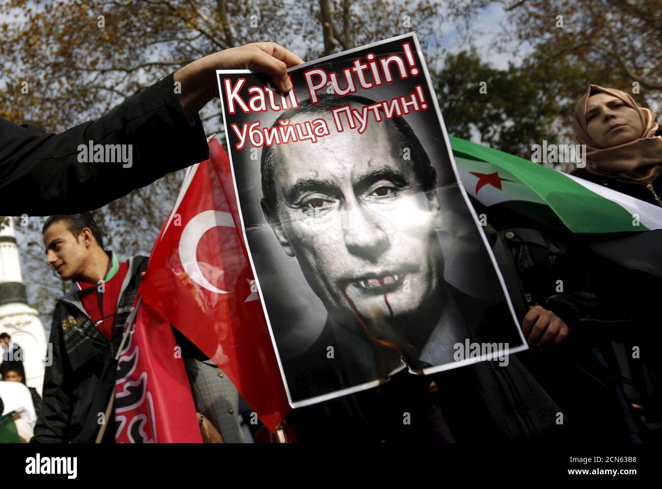 Pro putin poster hi-res stock photography and images - Alamy