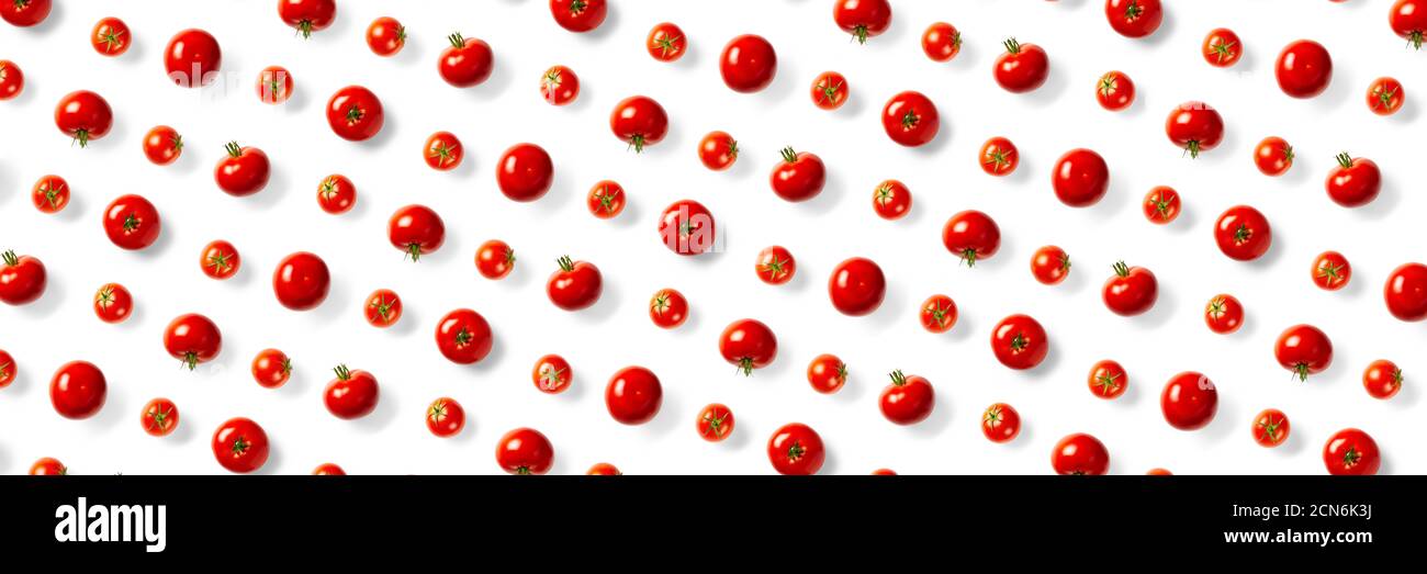 banner - creative background from red tomatoes. Abstract background. of ...