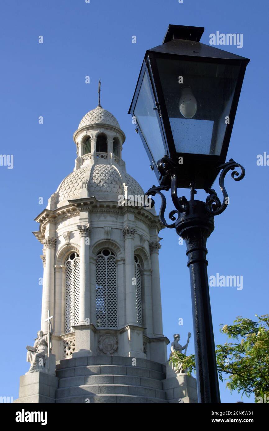 Trinity College Bell Tower Stock Photo - Alamy