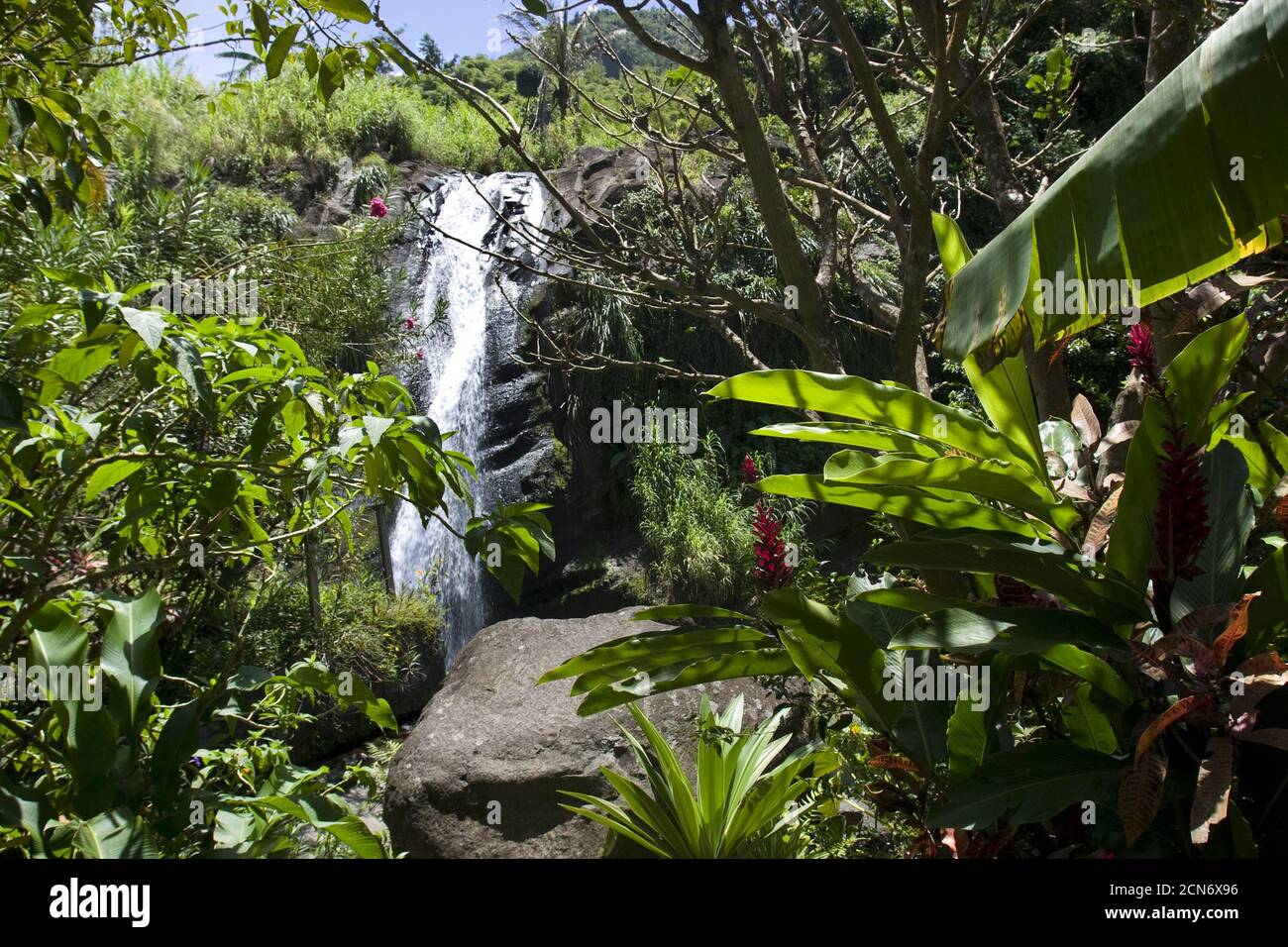 lowest level of the Concord waterfalls Stock Photo - Alamy