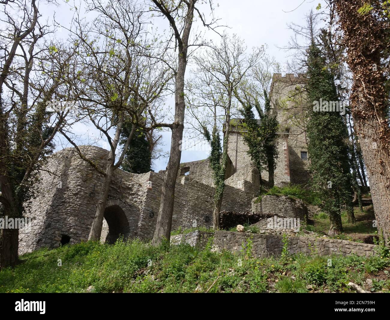 medieval castle Kerpen (Eifel Stock Photo - Alamy