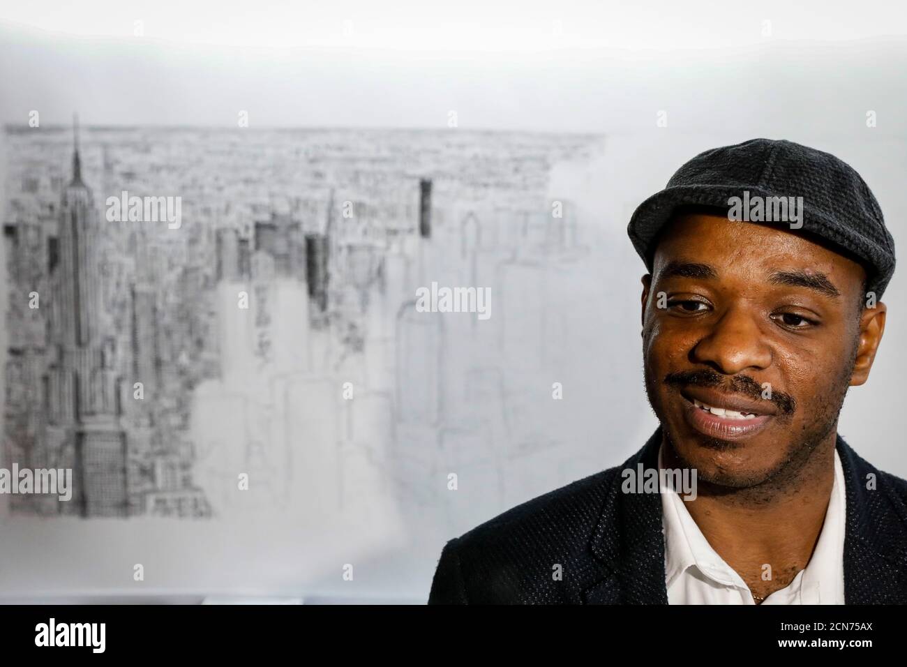 Stephen wiltshire art hi-res stock photography and images - Alamy