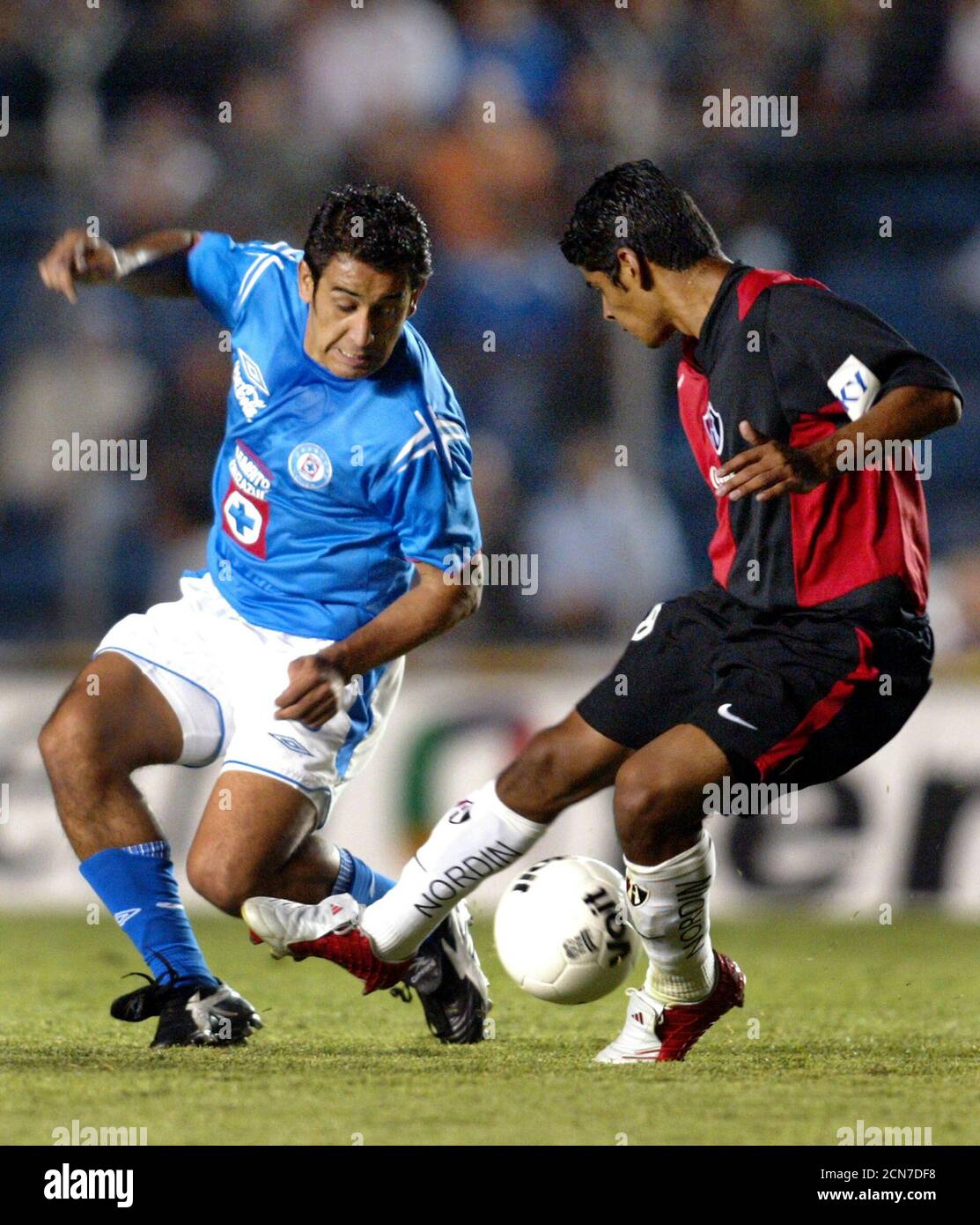 Mexican cruz azul soccer player hi-res stock photography and images - Alamy