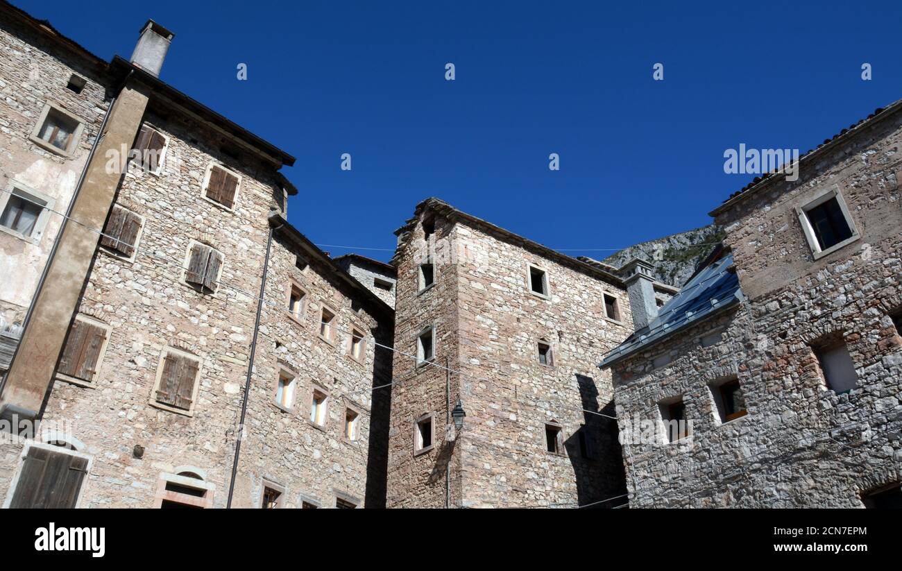 the town of Casso, sadly known for the Vajont disaster of October 1963 ...