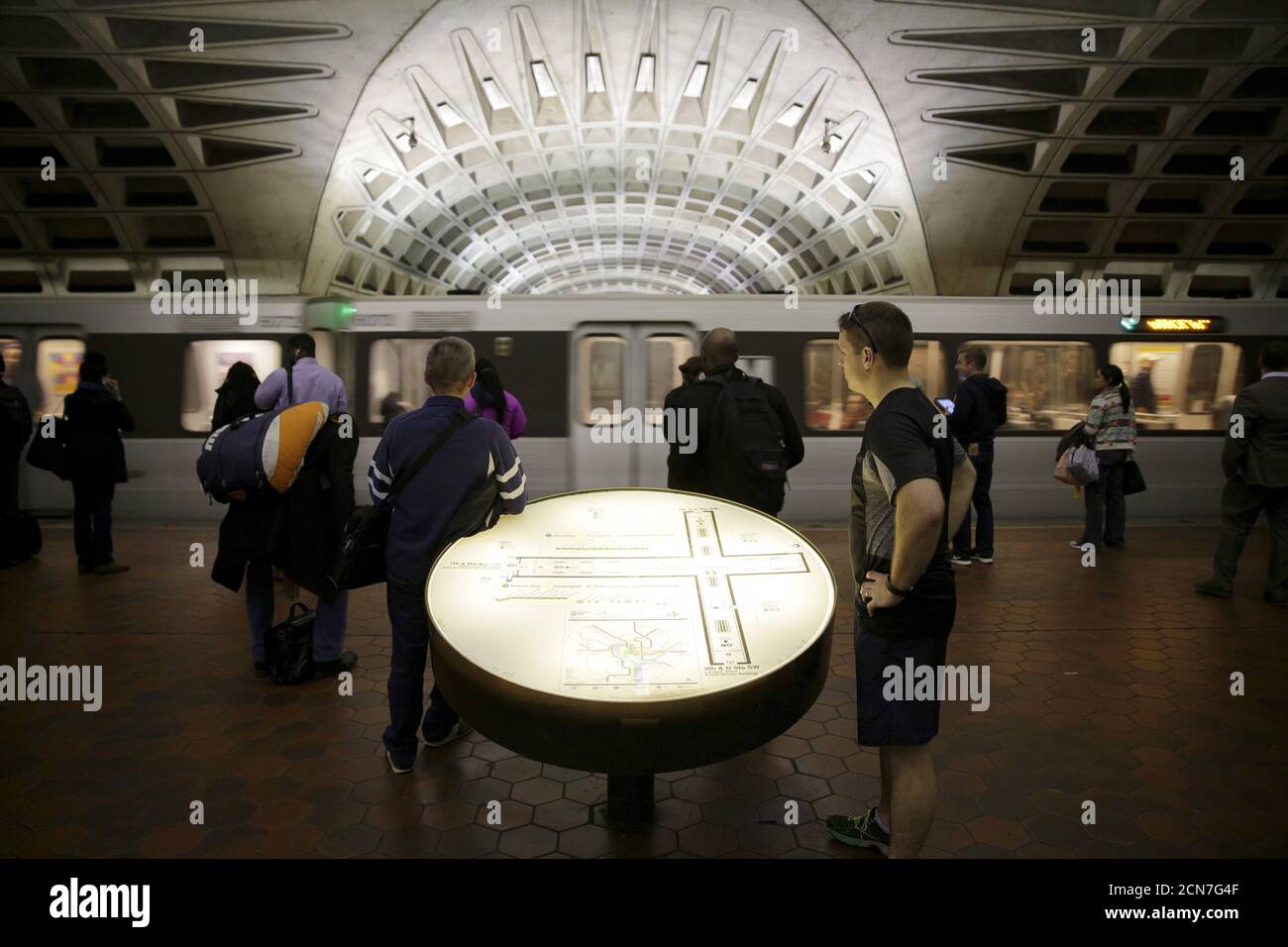 Dc metro map hi-res stock photography and images - Alamy