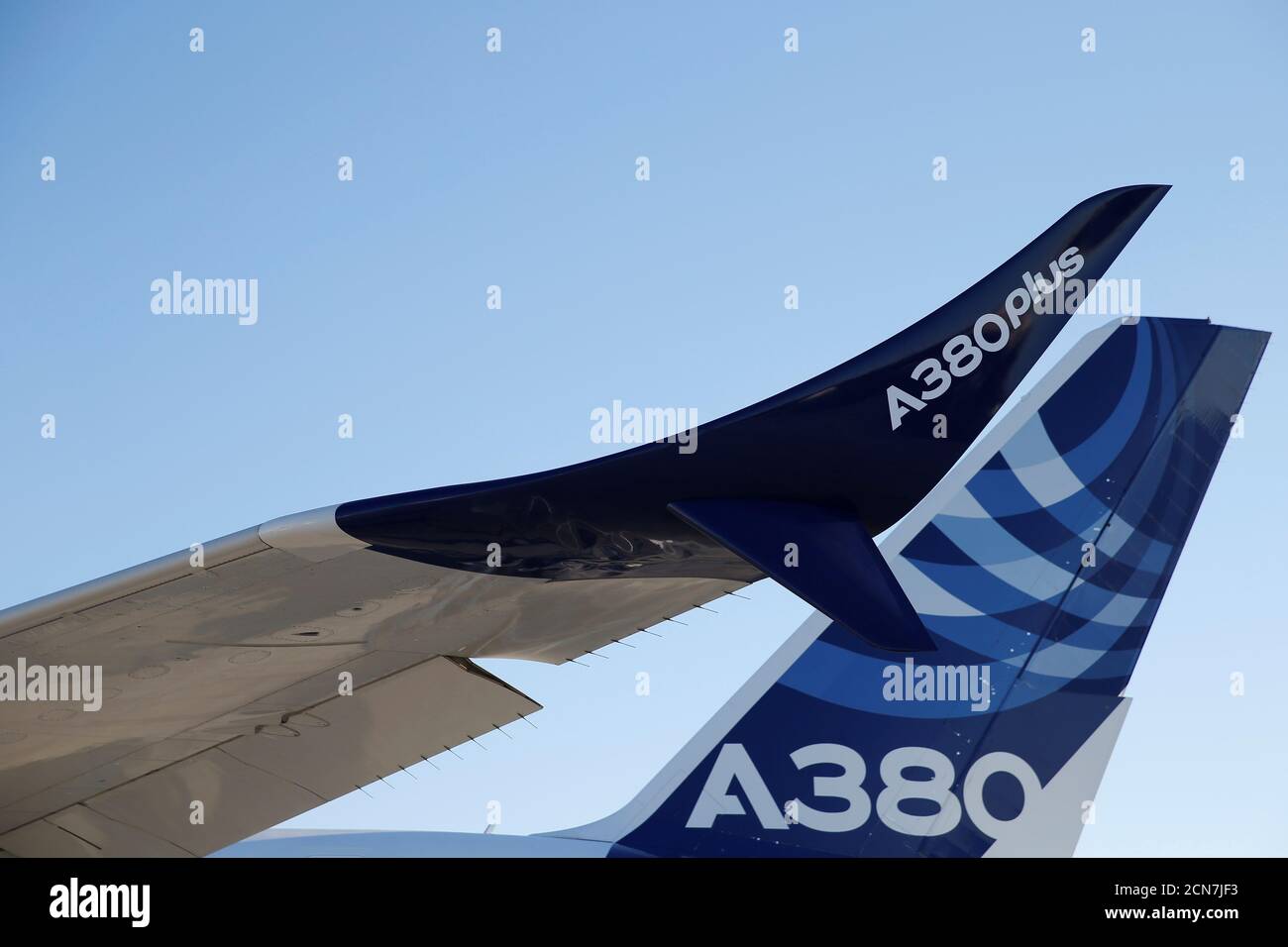 Airbus A380 Winglet High Resolution Stock Photography and Images - Alamy