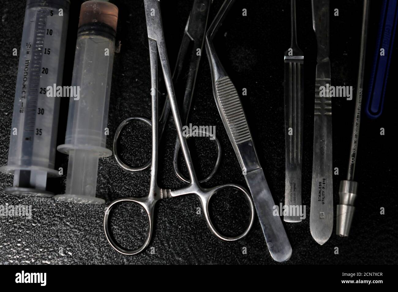 Embalming tools hi-res stock photography and images - Alamy