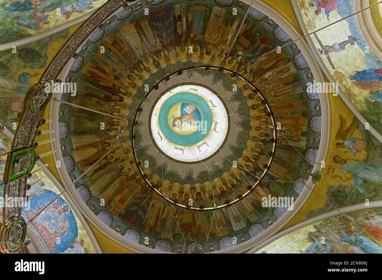 Church ceiling painting hi-res stock photography and images - Alamy
