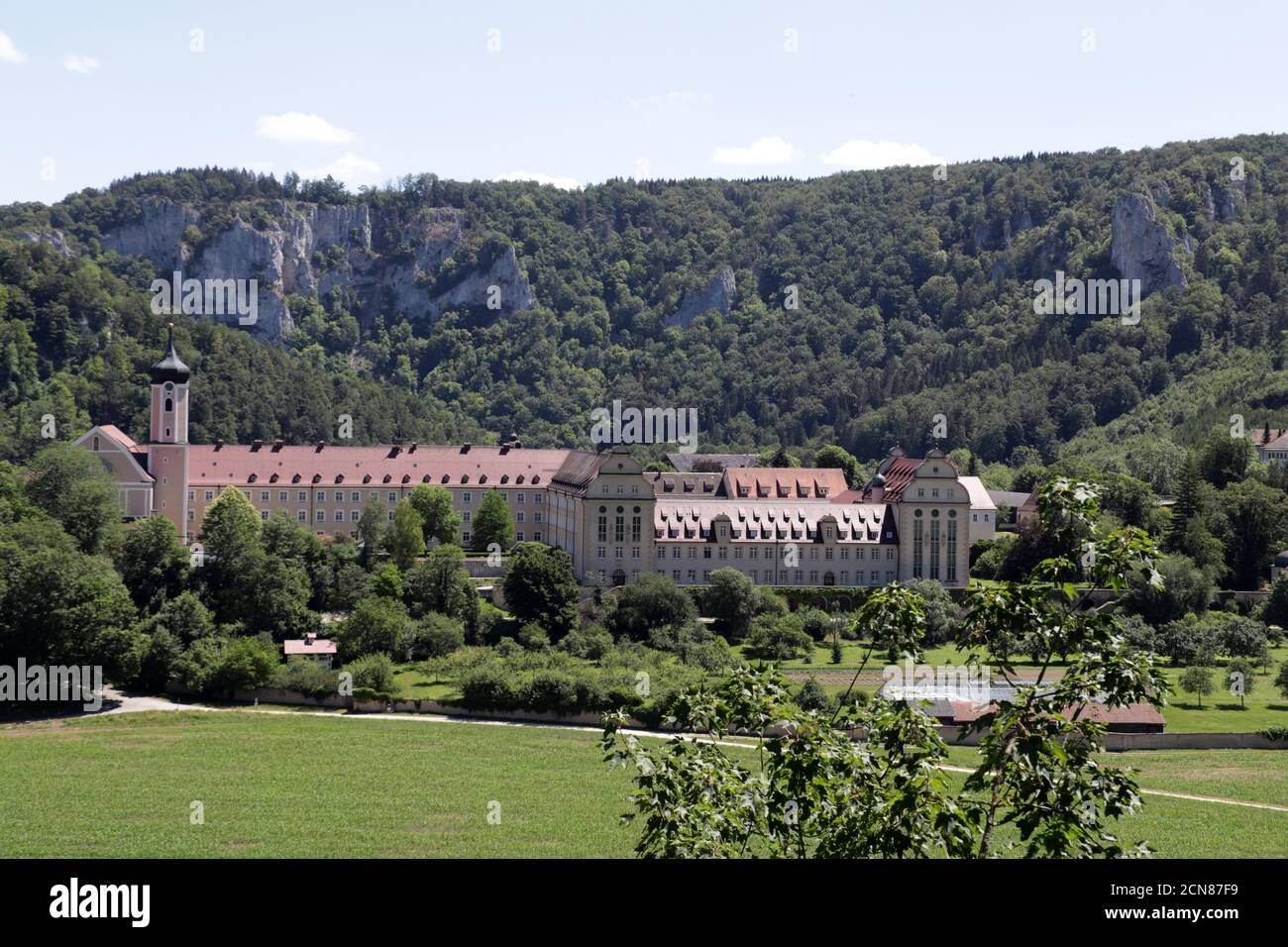Benedictine Monastery Archabbey of St. Martin, Beuron Stock Photo - Alamy