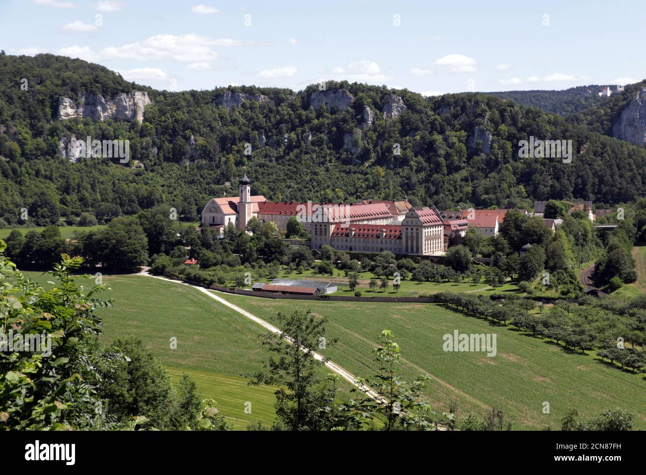Benedictine Monastery Archabbey of St. Martin, Beuron Stock Photo - Alamy