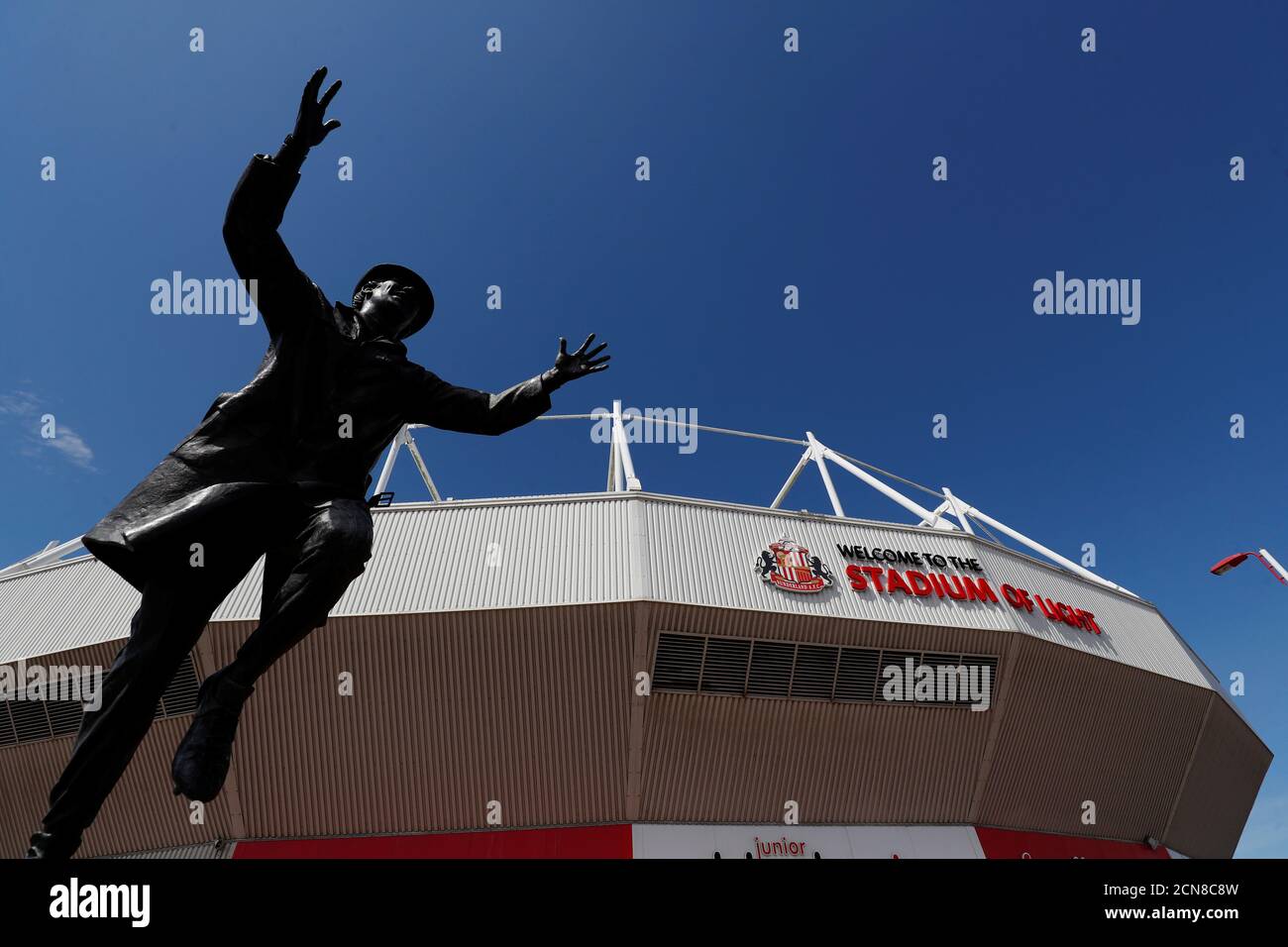 Statue Of Bob Stokoe High Resolution Stock Photography and Images - Alamy