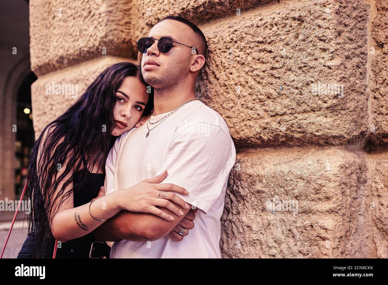 Lean against wall hi-res stock photography and images - Alamy