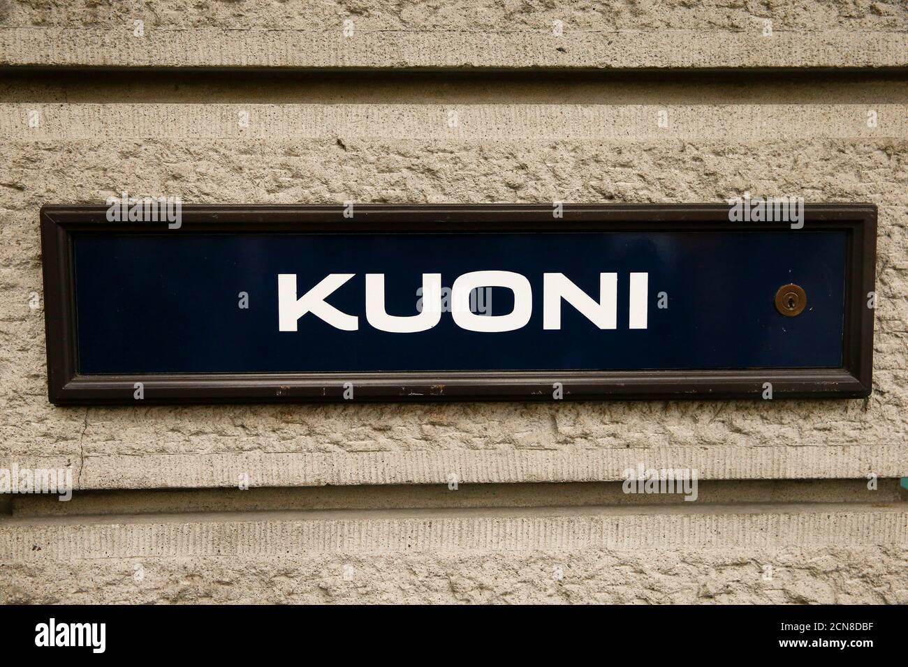 Kuoni logo hi-res stock photography and images - Alamy