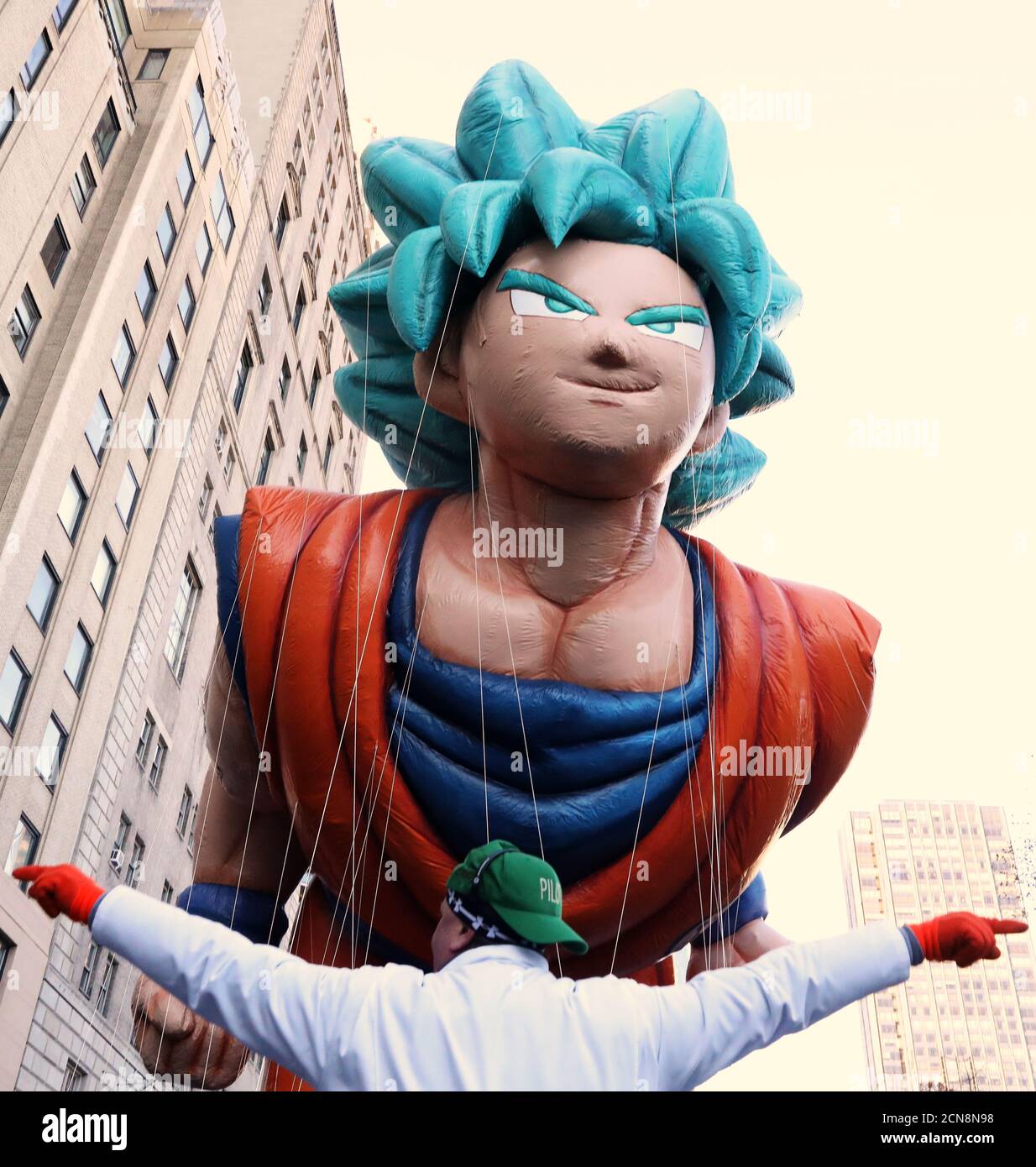 2018 macy's parade goku hi-res stock photography and images - Alamy
