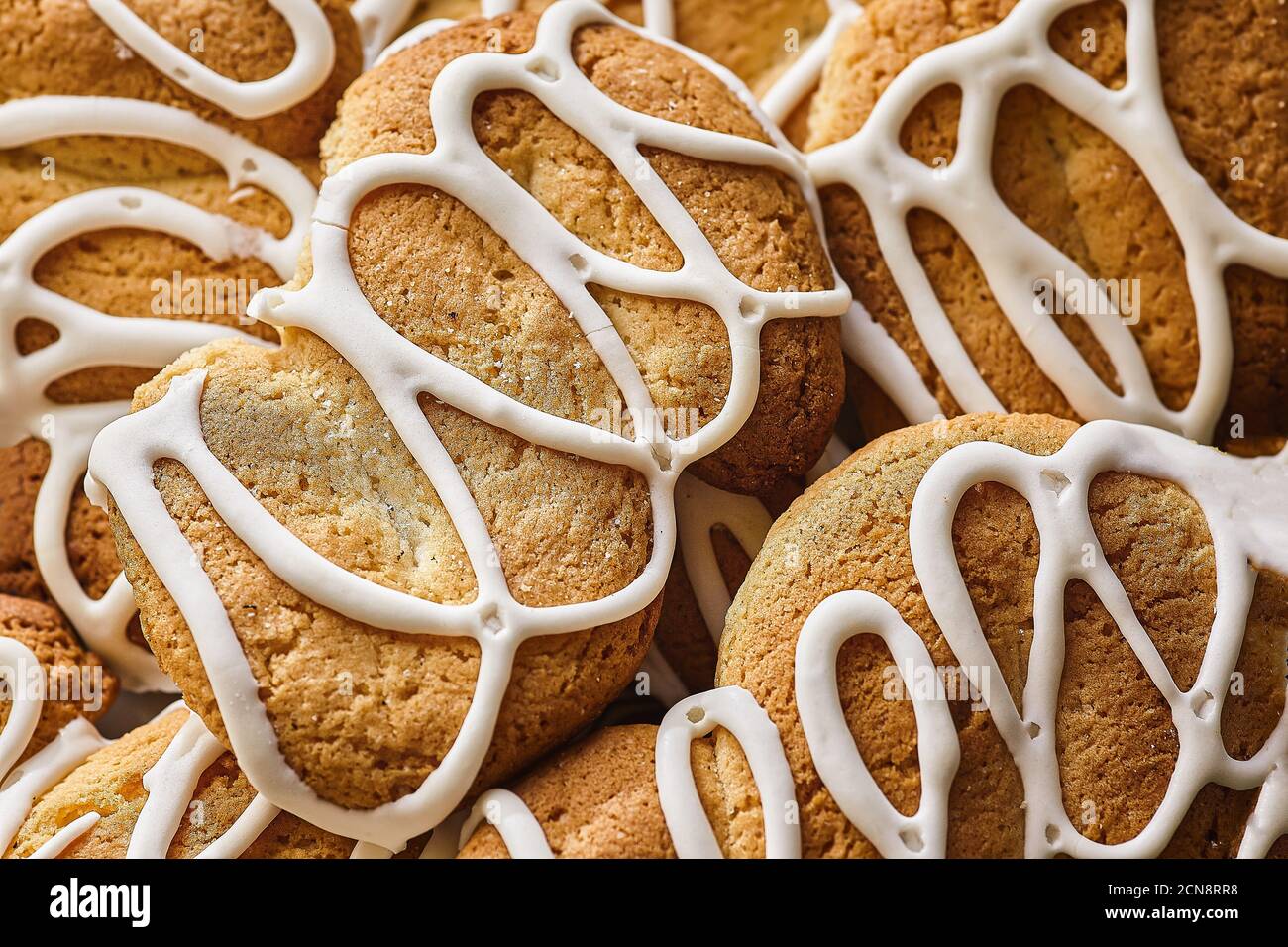 Cookies texture detail 5 Stock Photo - Alamy
