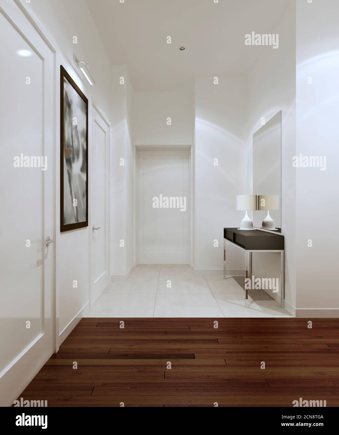 High tech interior bright hi-res stock photography and images - Alamy