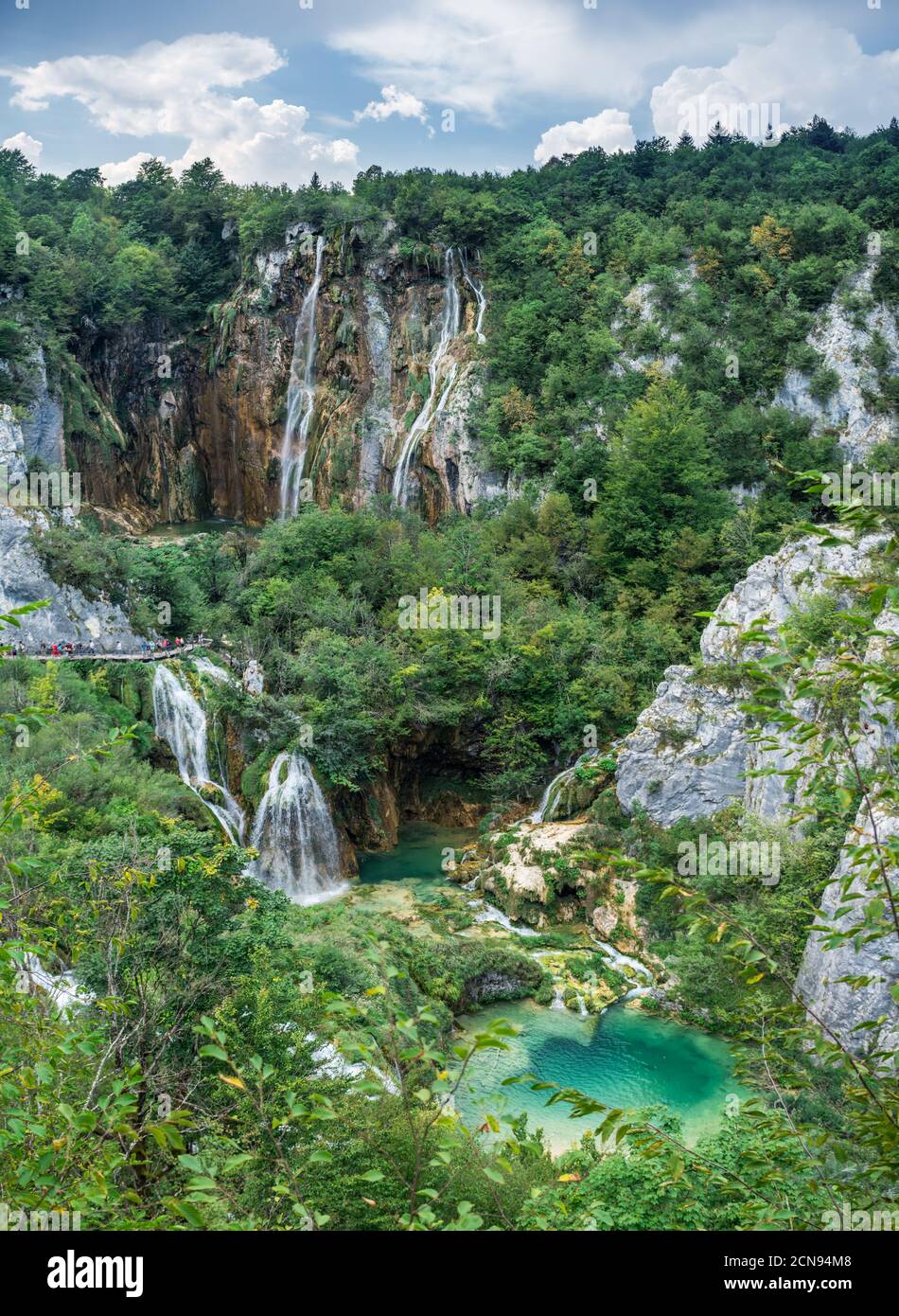 Panoramic view largest cascade hi-res stock photography and images - Alamy