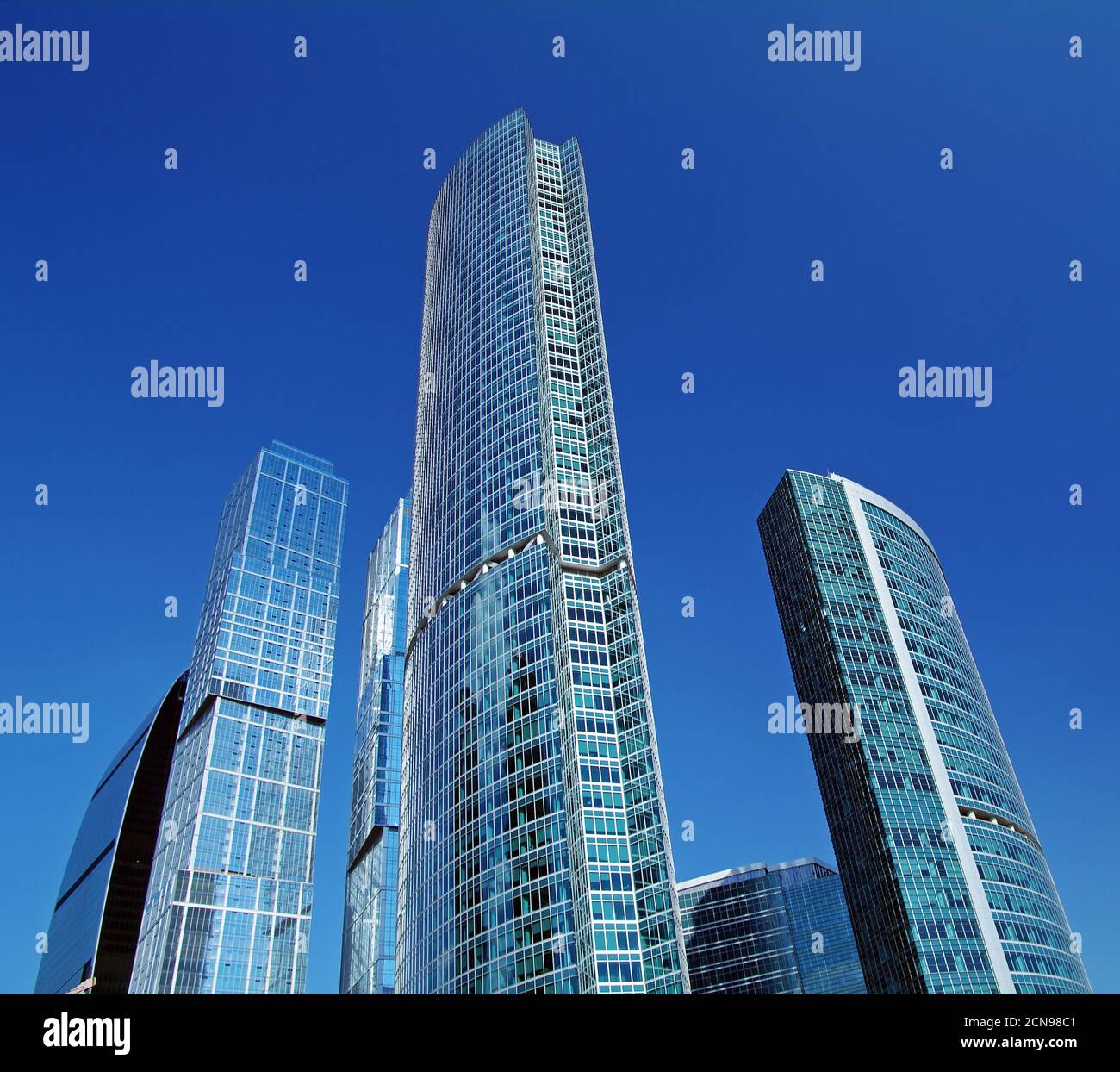 Business Center Moscow City Stock Photo - Alamy