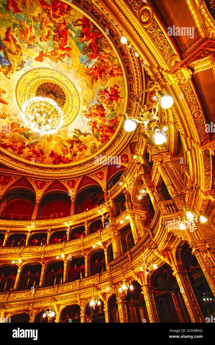 Hungarian State Opera Stock Photo - Alamy