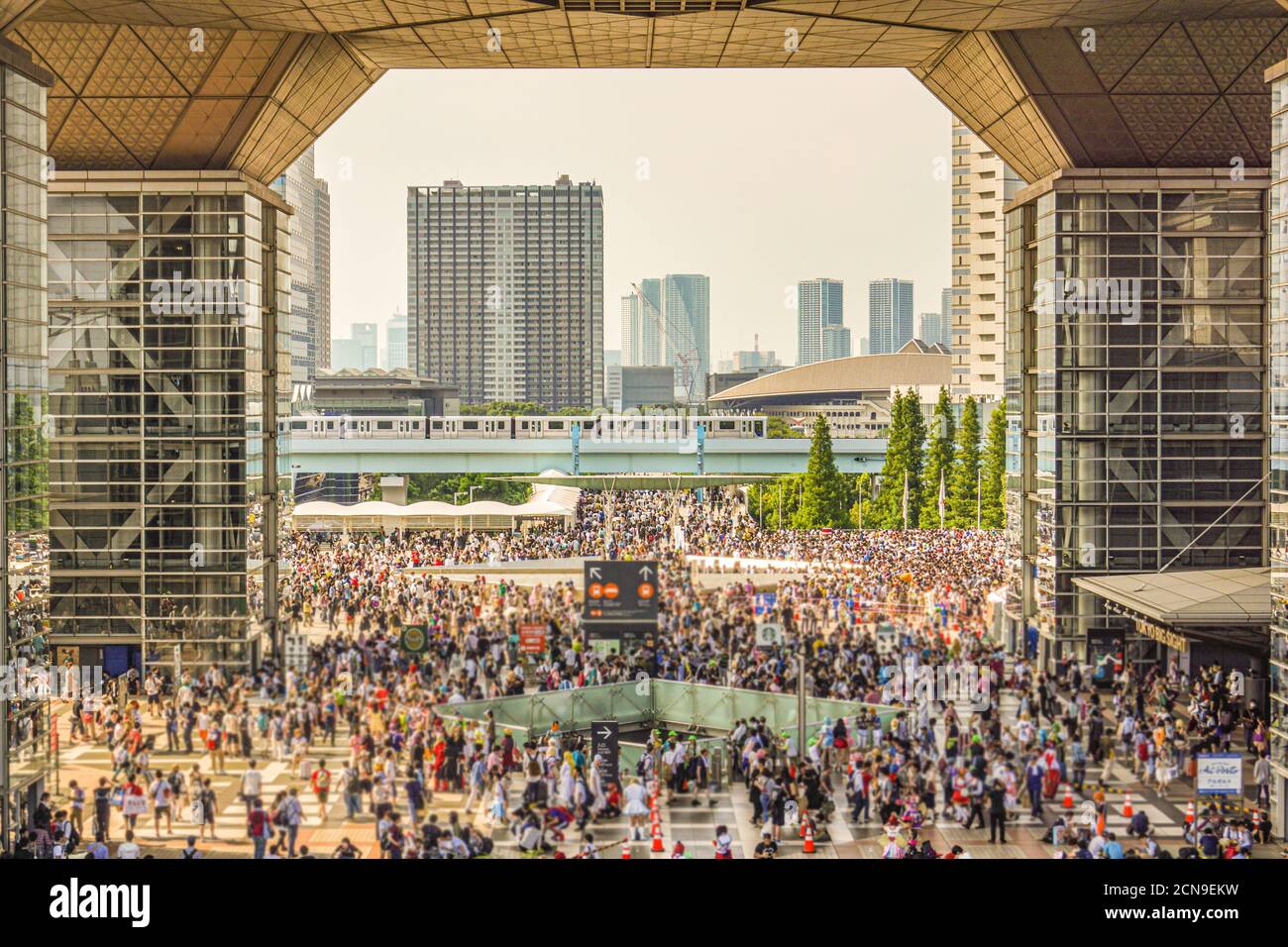 Tokyo International Exhibition Center (Tokyo Big Sight Stock Photo - Alamy