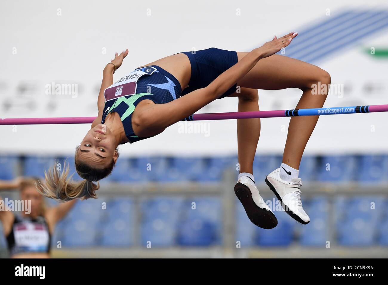 Rome, Italy. 17th Sep, 2020. Yuliya Levchenko (UKR) wins the women's ...